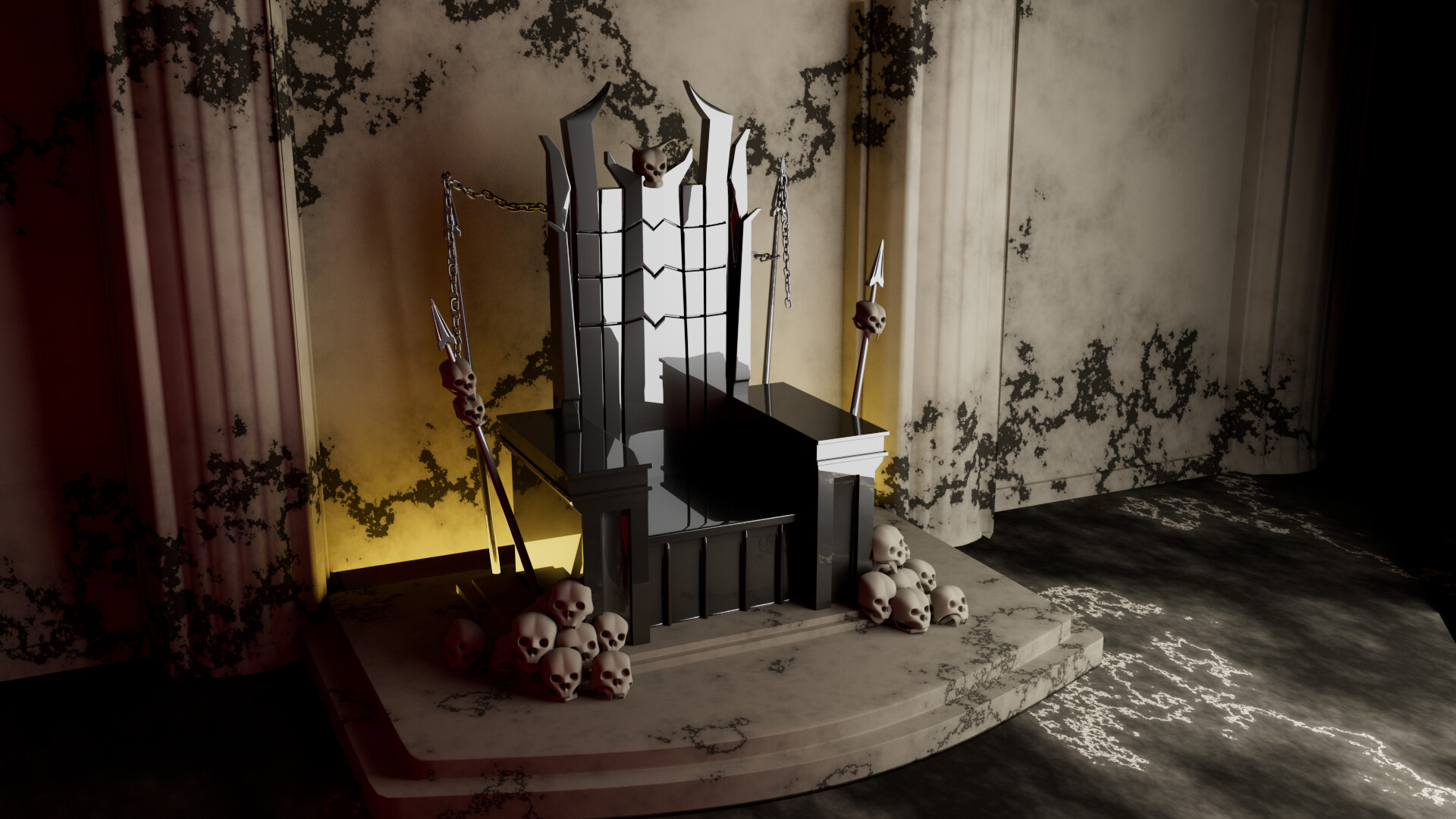 ArtStation - The Dark Throne