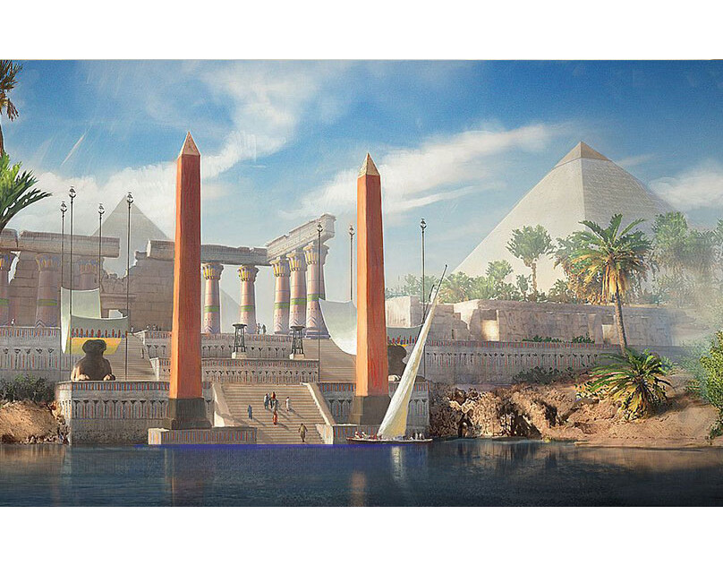 ArtStation - Ancient Egypt City