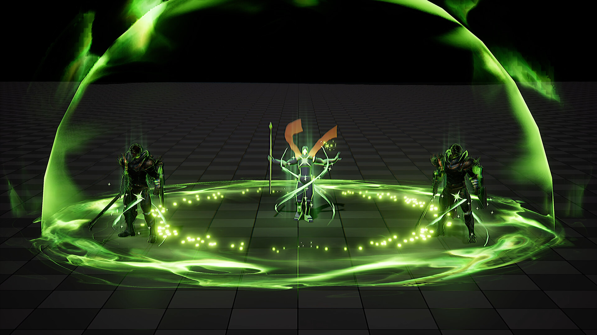 ArtStation - AoE Healing Spell