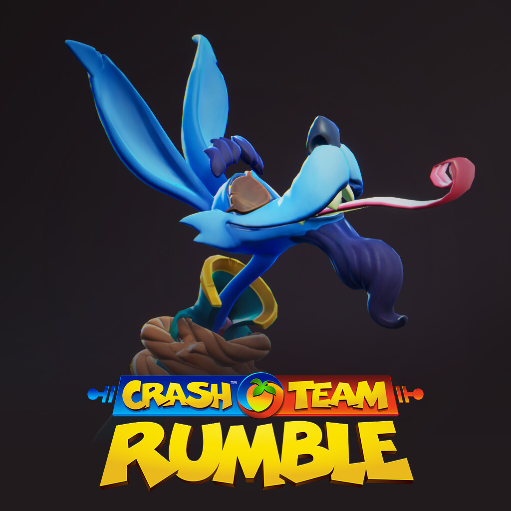 ArtStation - Crash Team Rumble - Open Seas Ripper Roo
