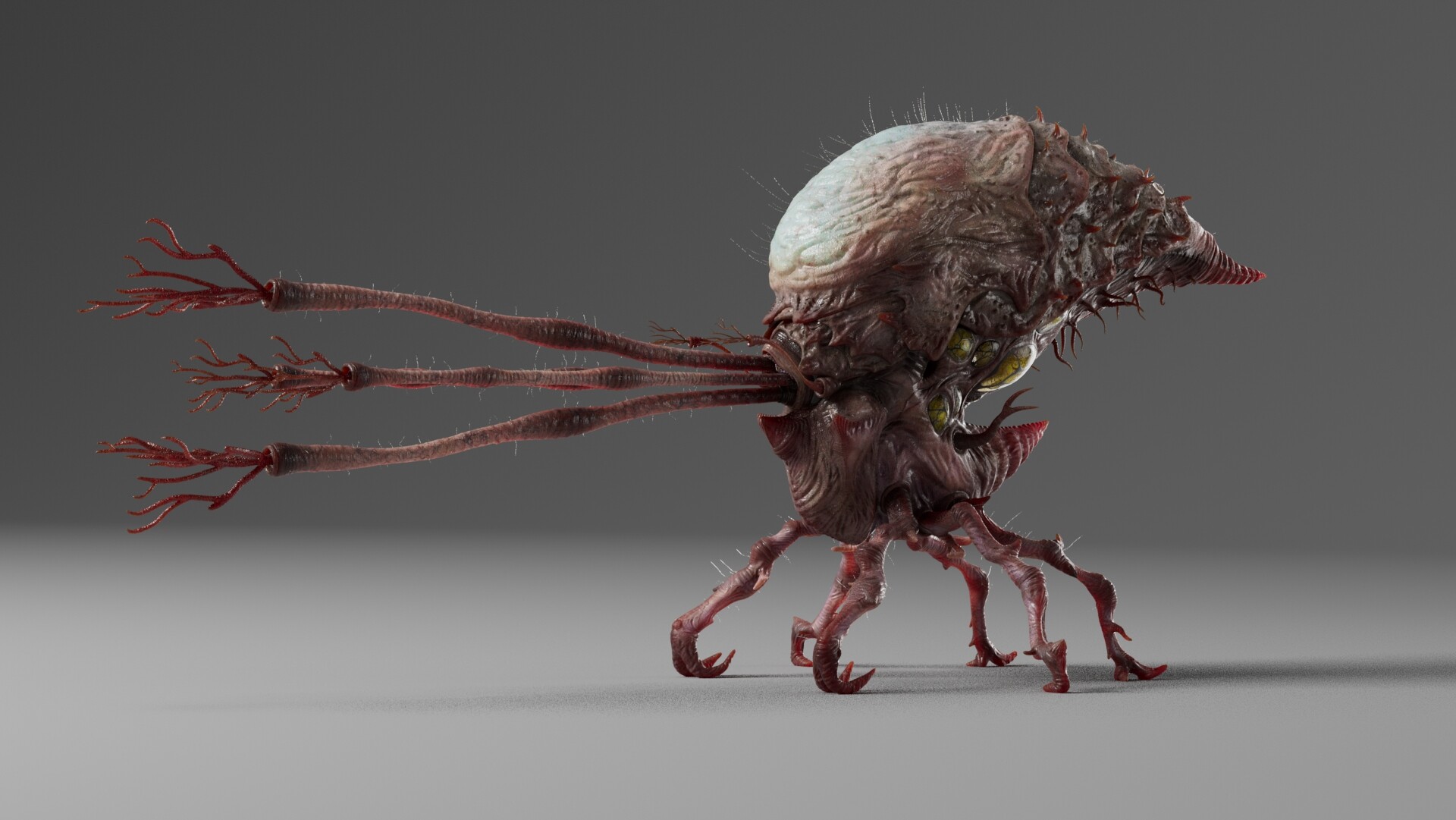 ArtStation - Halo Flood infection form Fanmade