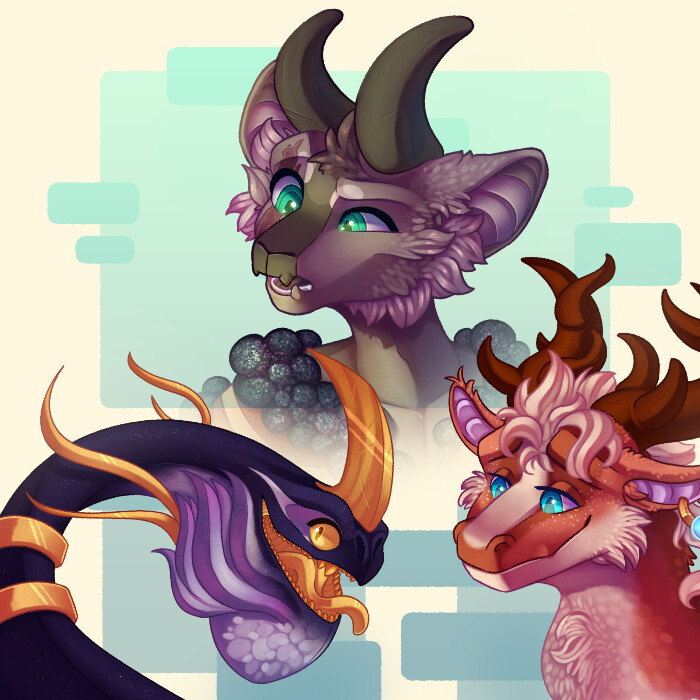 ArtStation - Dragons & Fluff | Arttrades