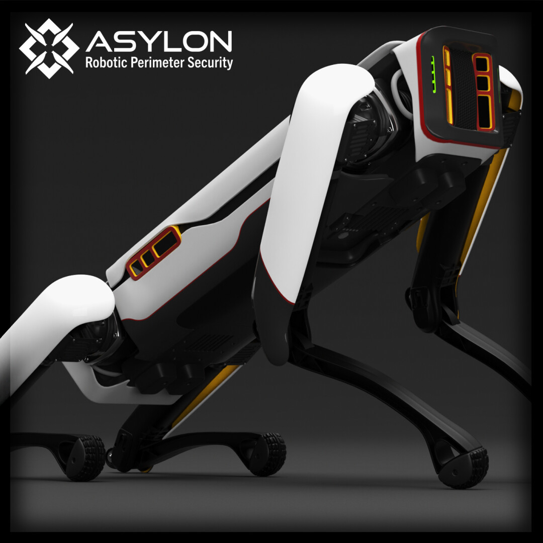 ArtStation - Asylon Robotics Spot Design - Boston Dynamics Robot