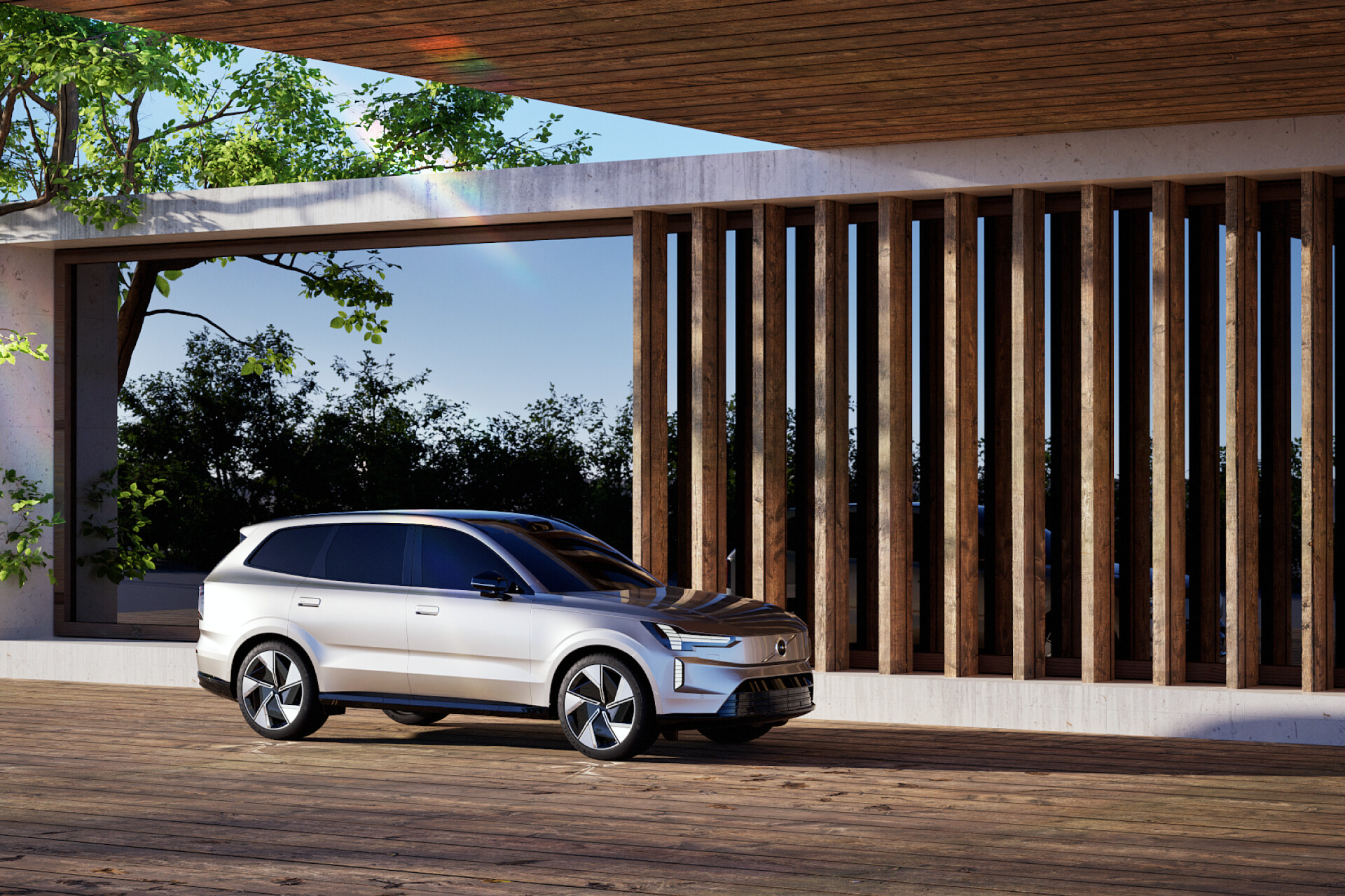 ArtStation - Volvo EX90 Speed Render