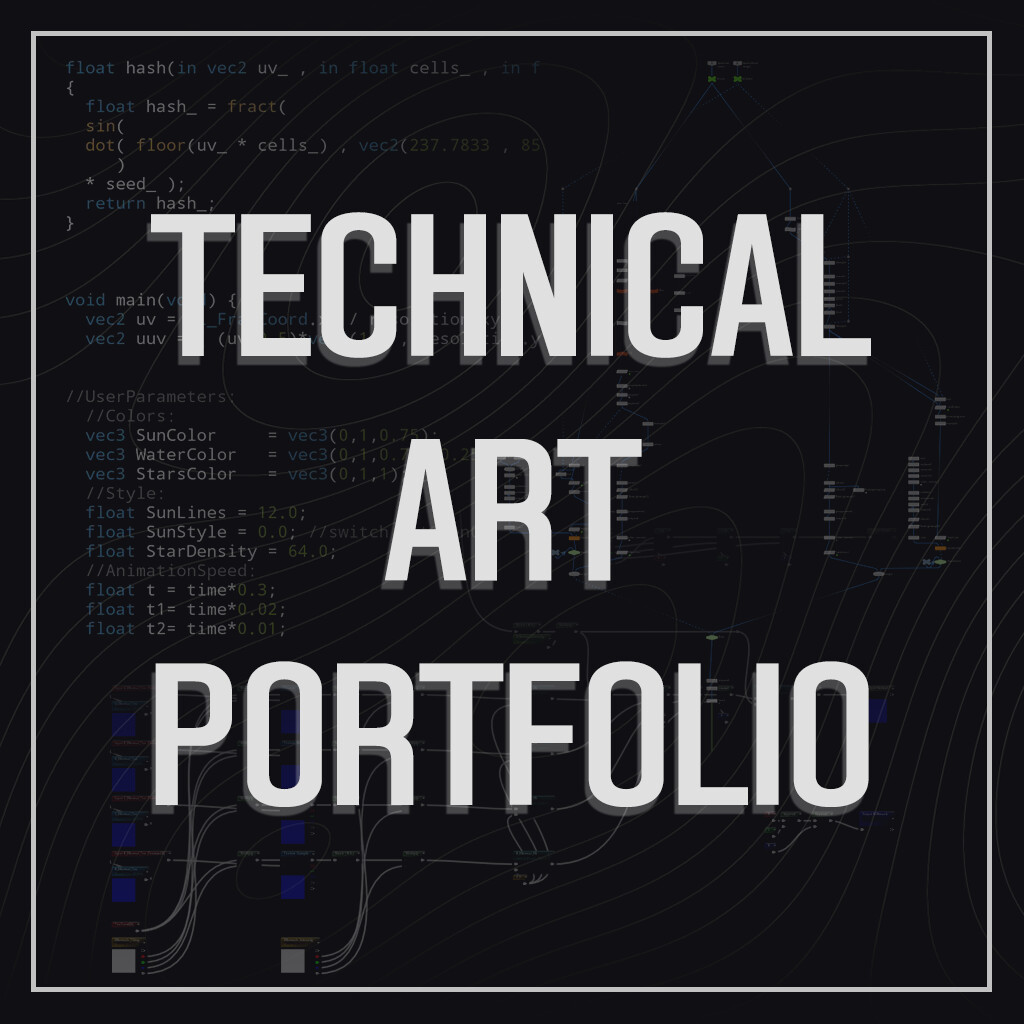 ArtStation - Technical Art Portfolio