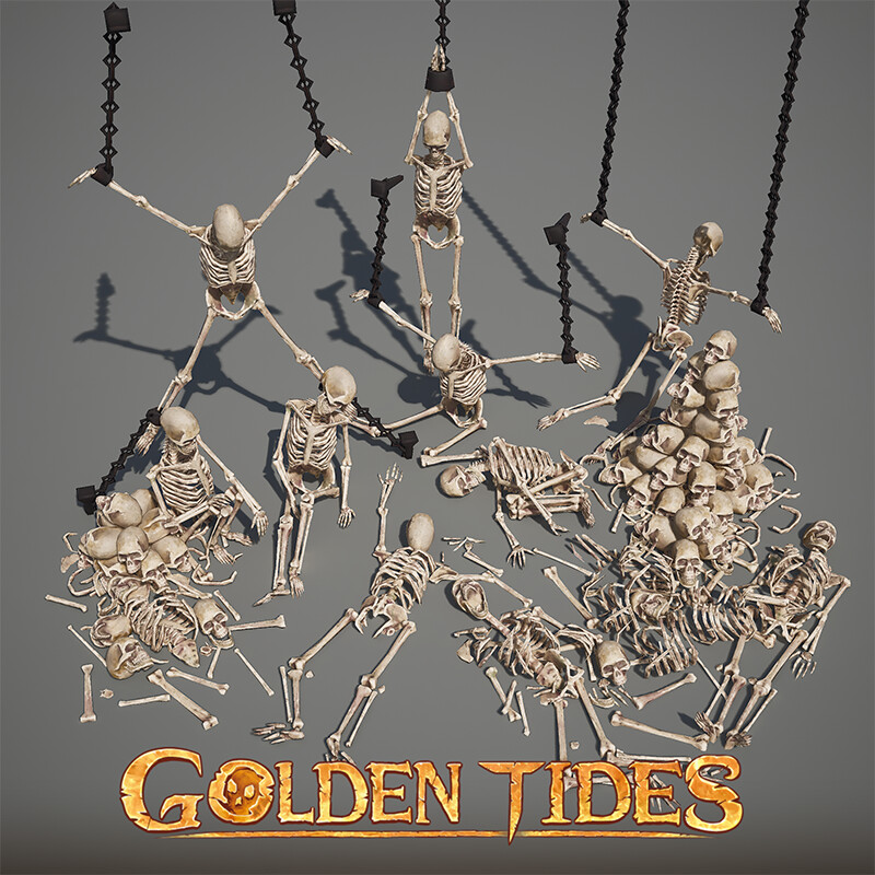 ArtStation - Stylized Skeleton