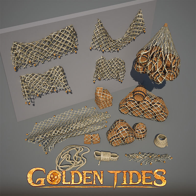 ArtStation - Ropes & nets
