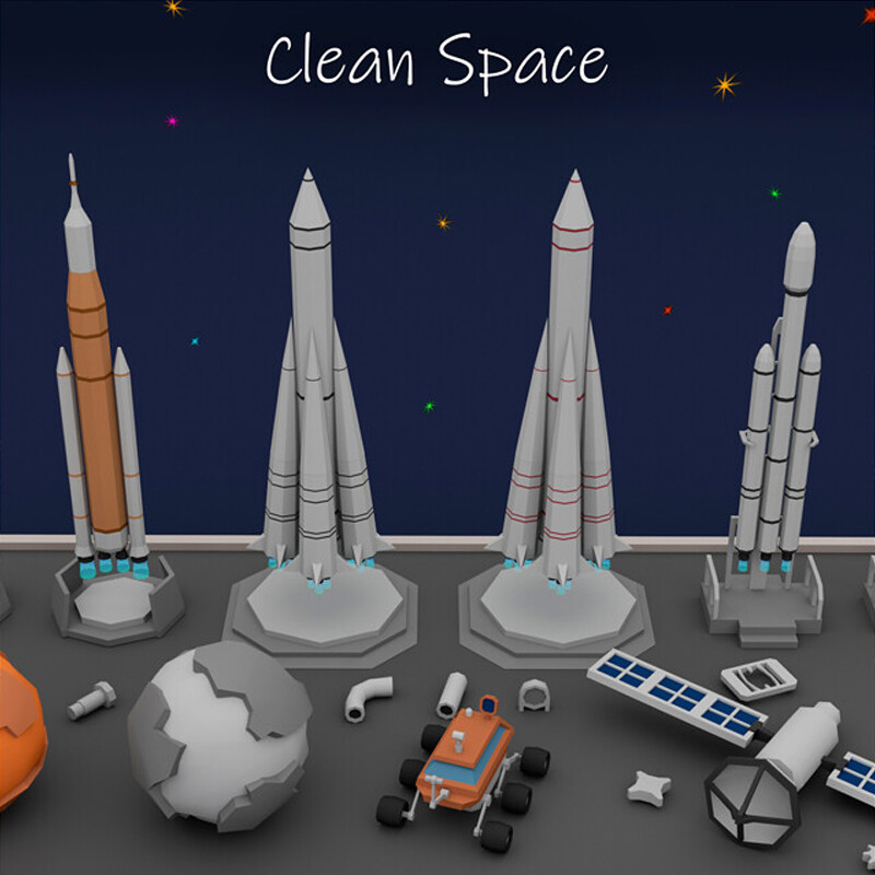 ArtStation - Low Poly Game Ready Props!