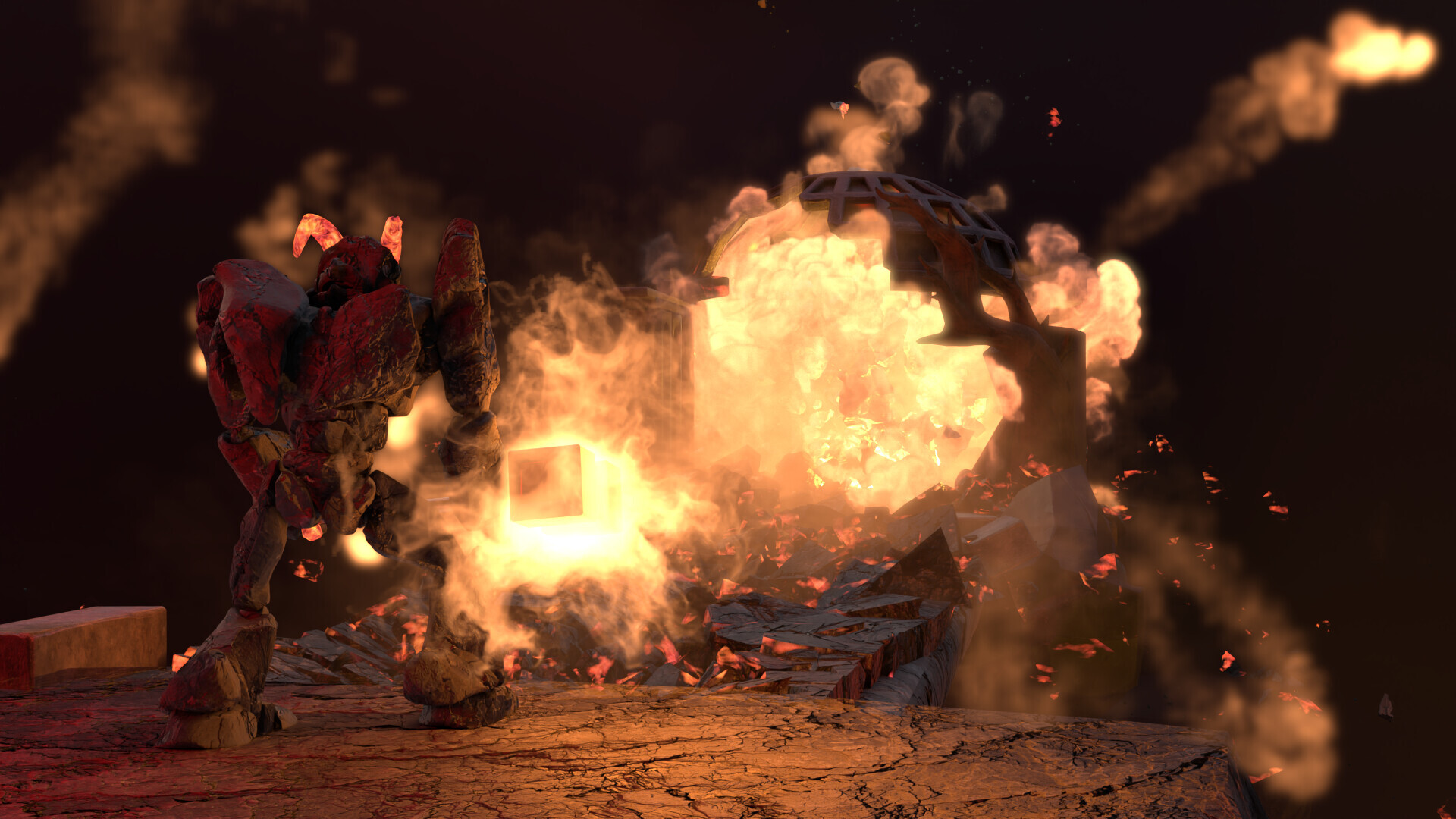 ArtStation - Crag Pyro and RBD