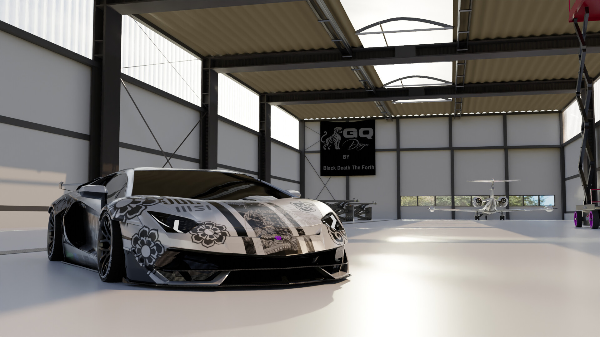 ArtStation - SDC Performace x BLACK DEATH THE FORTH (GQ designs)