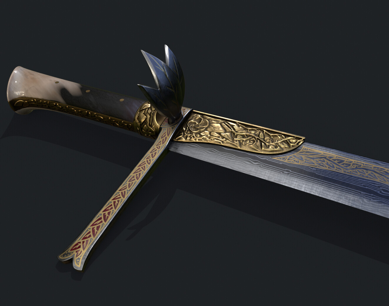 ArtStation - Sword of an Elvish Prince