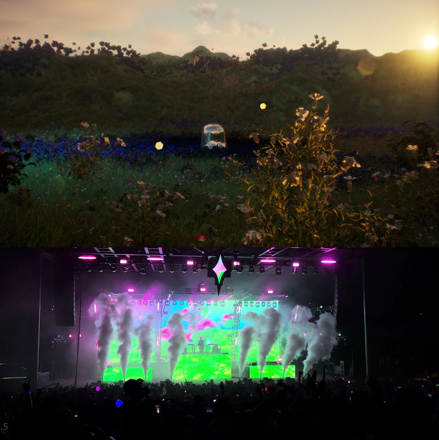 ArtStation - @BloomFest Concert Visual Collection