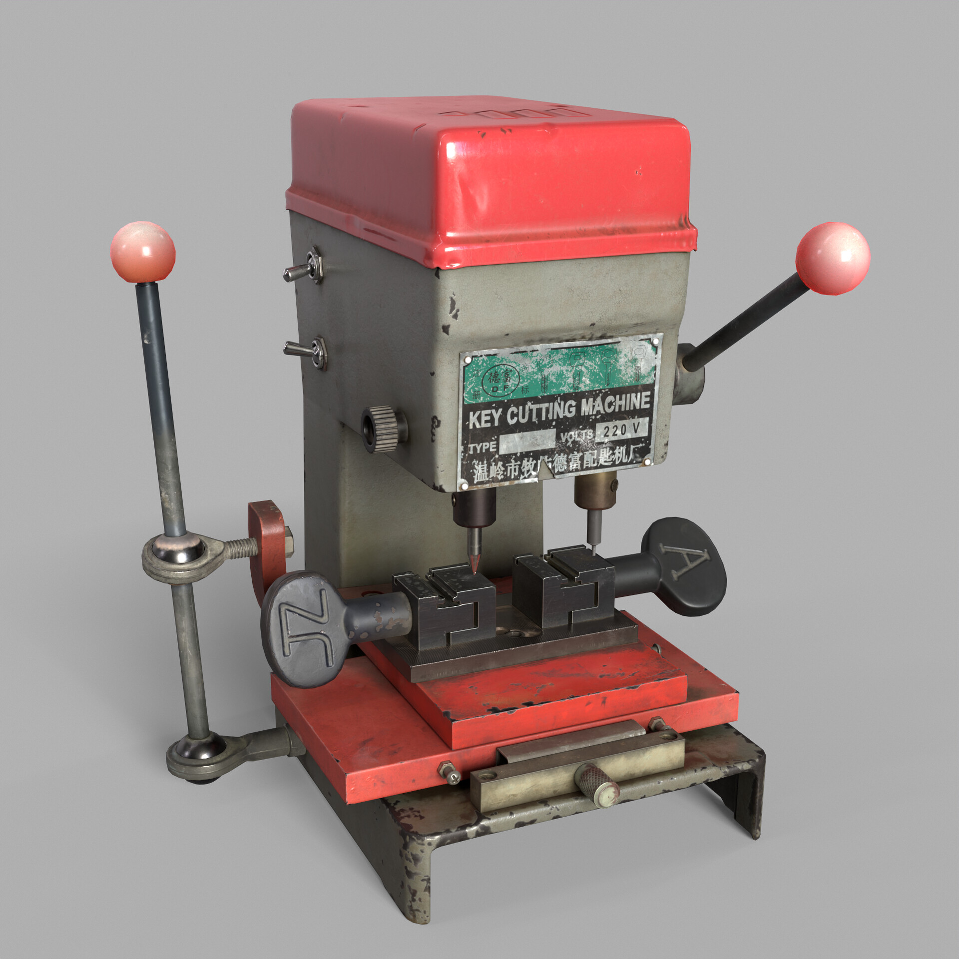 ArtStation - Key Cutting Machine