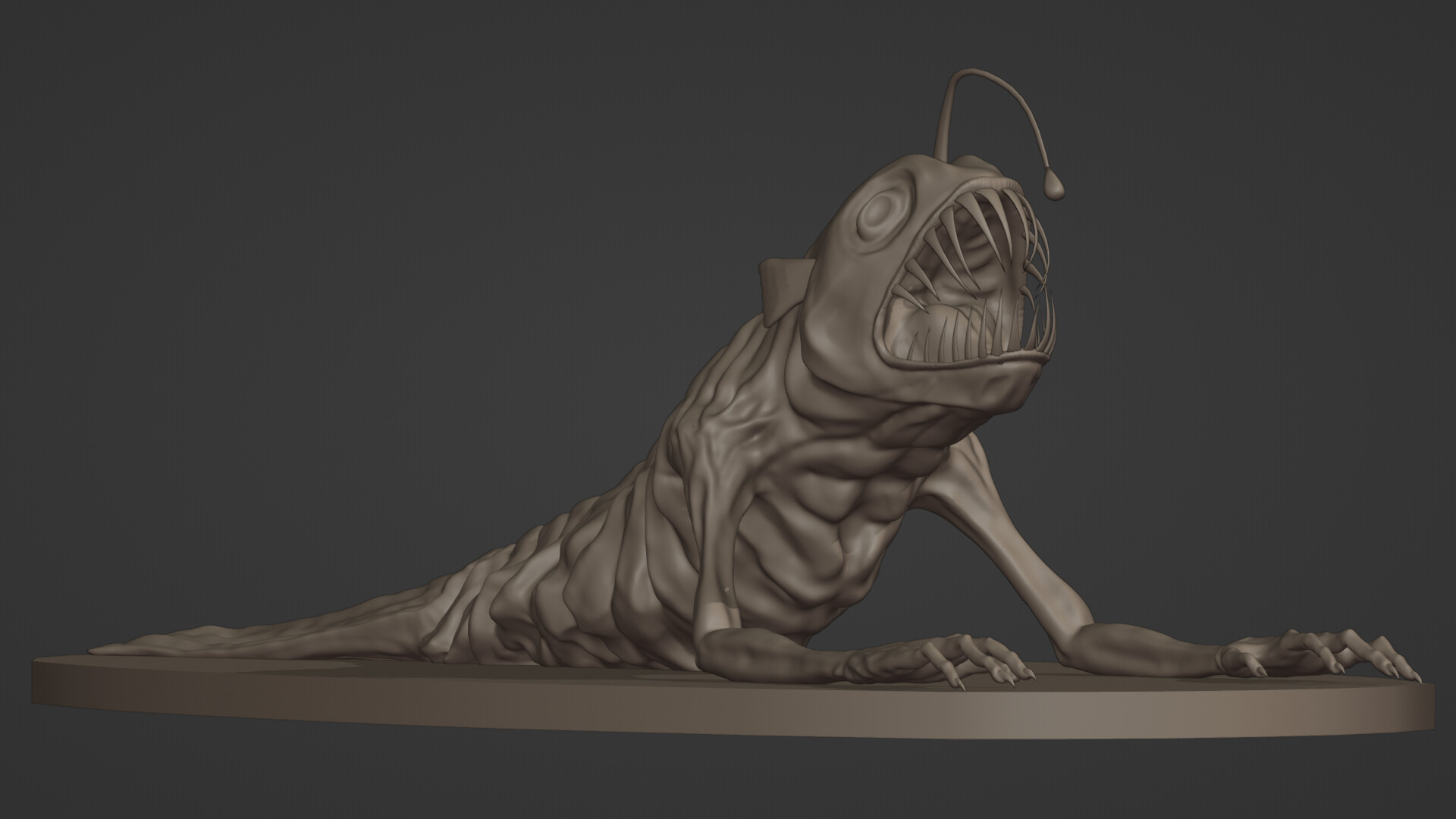 ArtStation - Angler Fish