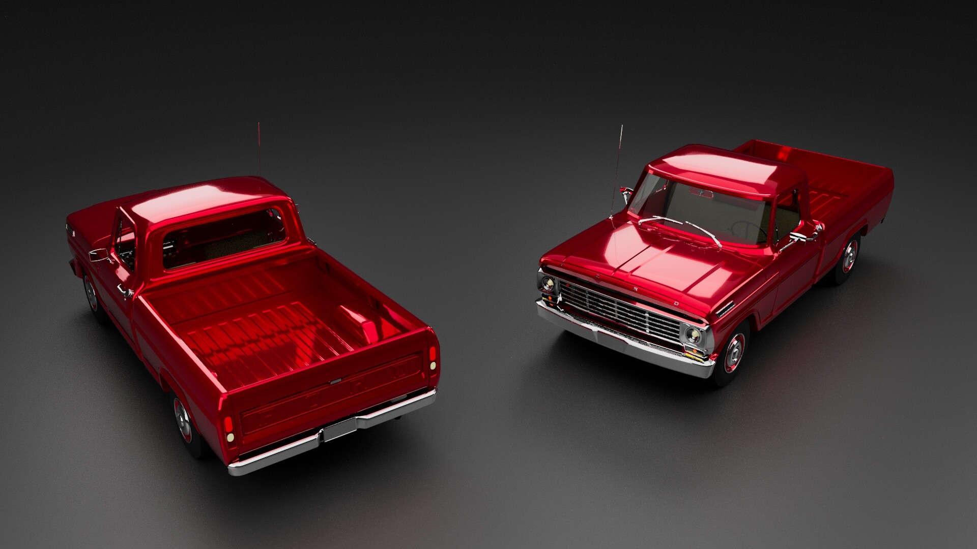 ArtStation - 1967 Ford F100