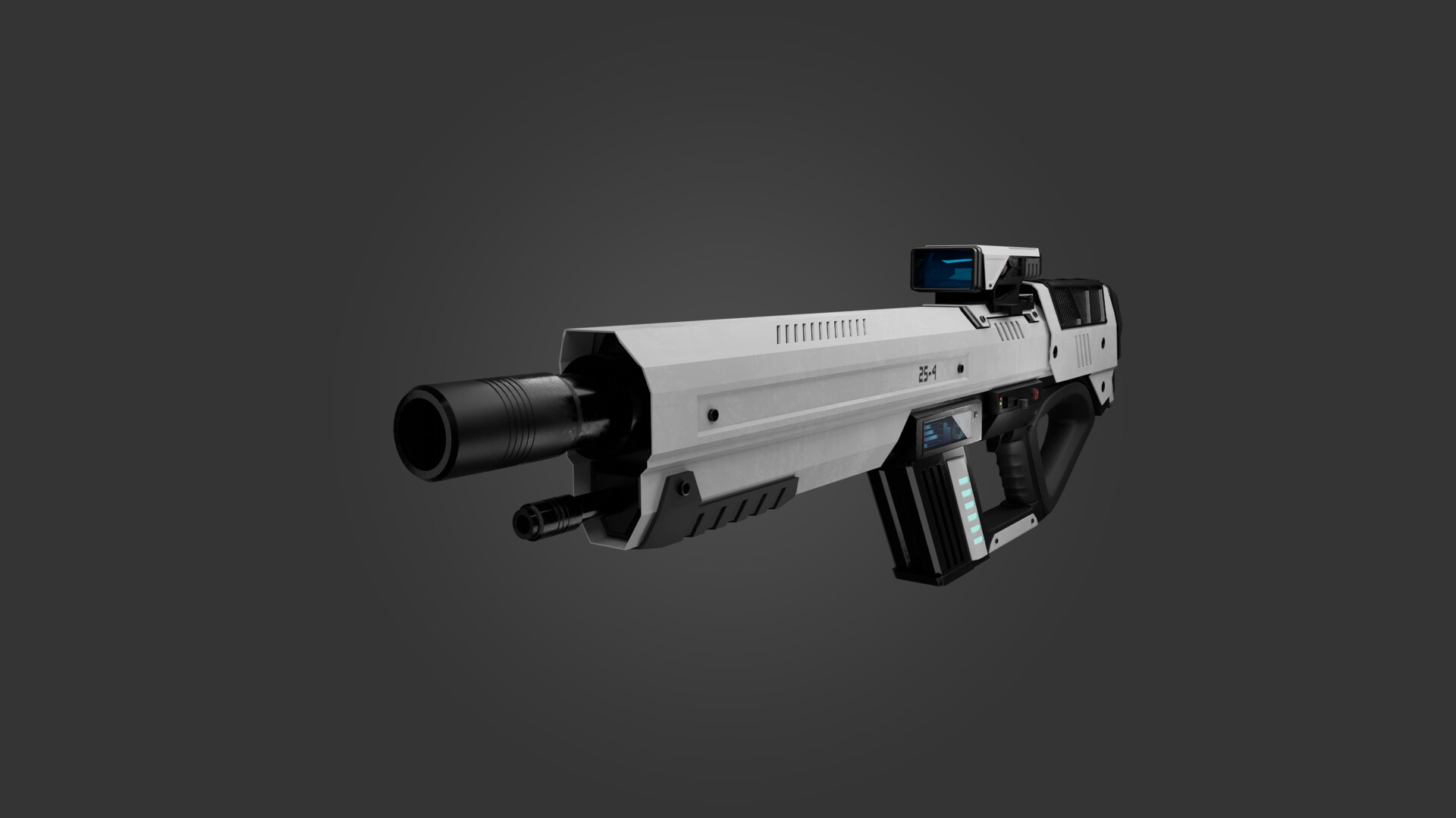 ArtStation - Sci-Fi Gun Concept