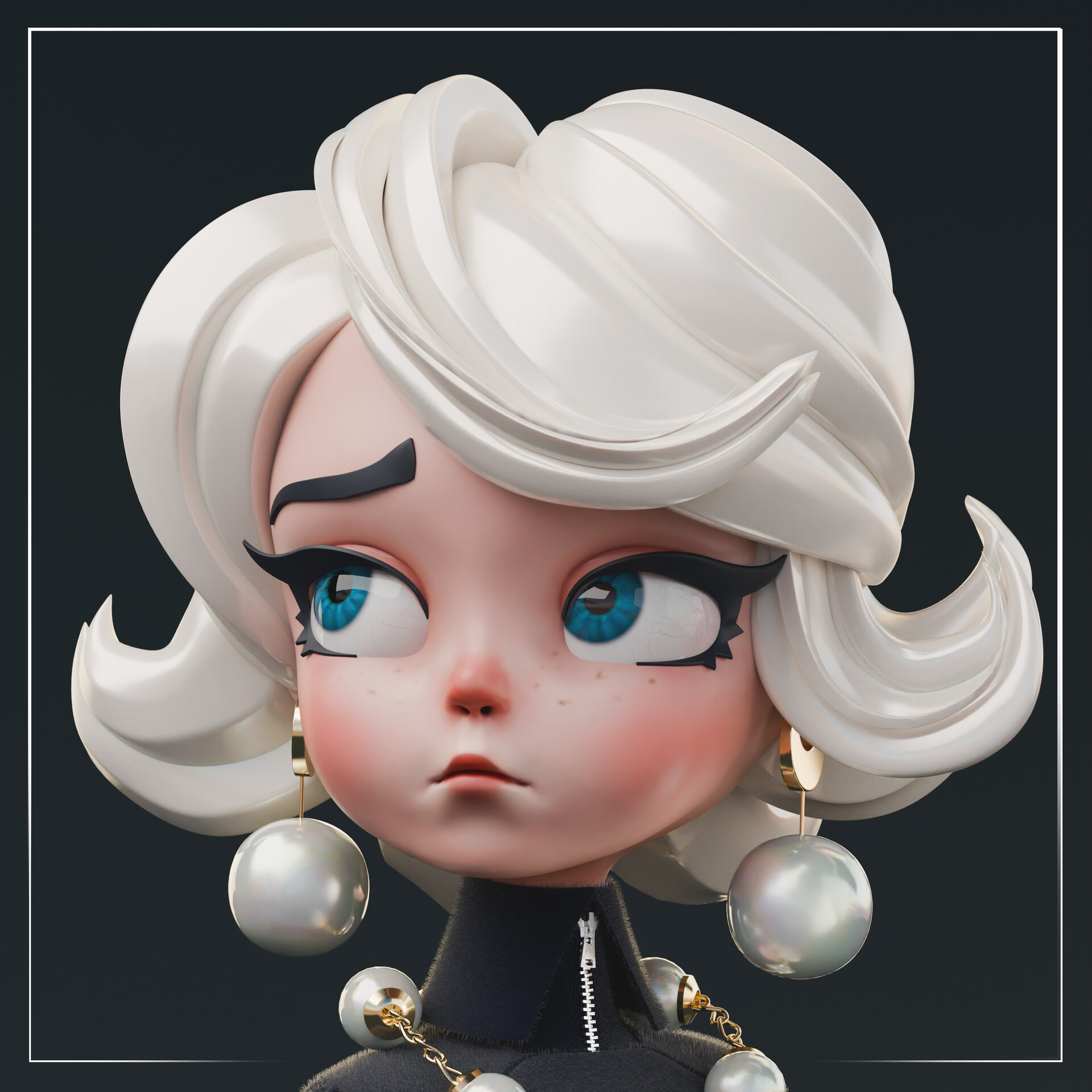 ArtStation - CHANEL GIRL