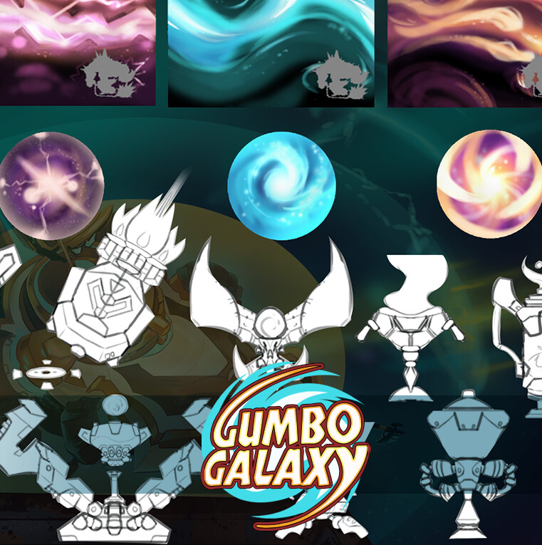 ArtStation - Gumbo Galaxy: Pre-Production