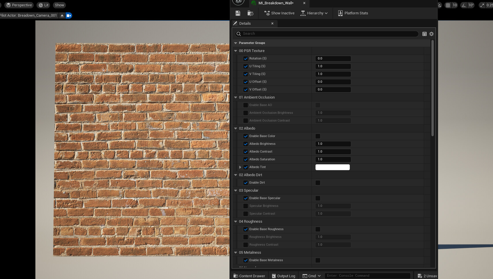 ArtStation - Unreal Master Material Breakdown