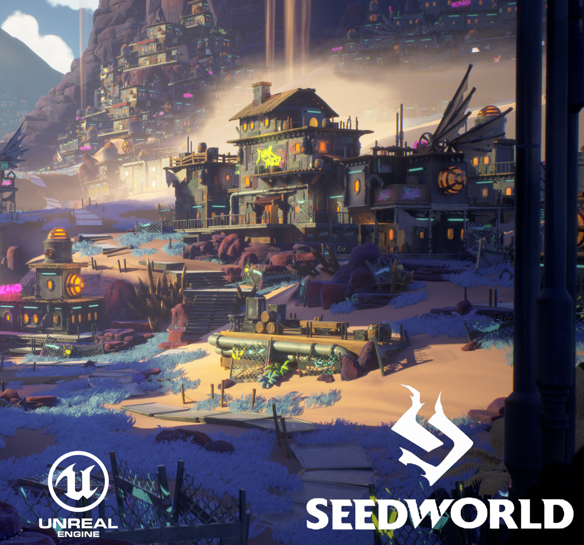 ArtStation - Seedworld - junkyard