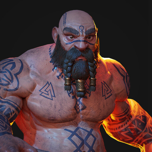 ArtStation - Dwarf Male