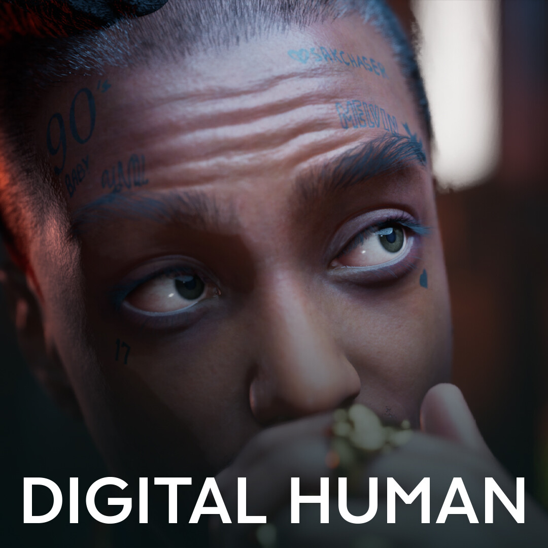 ArtStation - DIGITAL CHARACTER // MELLY