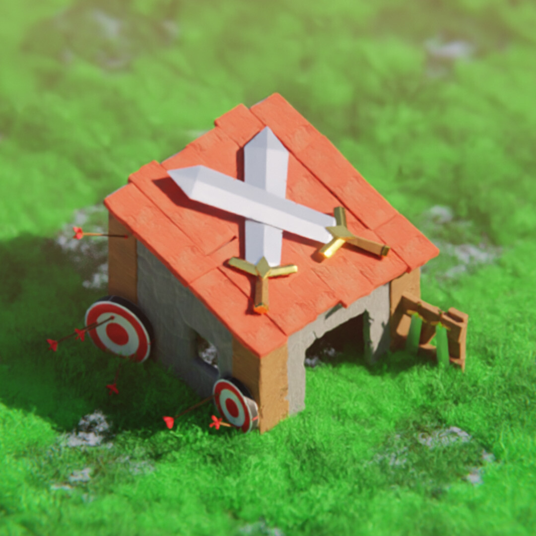 ArtStation - Redesign game buildings