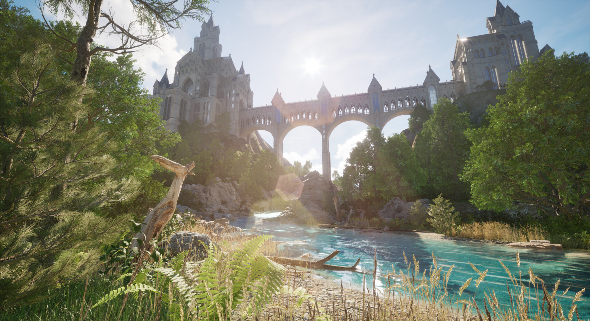 ArtStation - Riverside Castle UE5