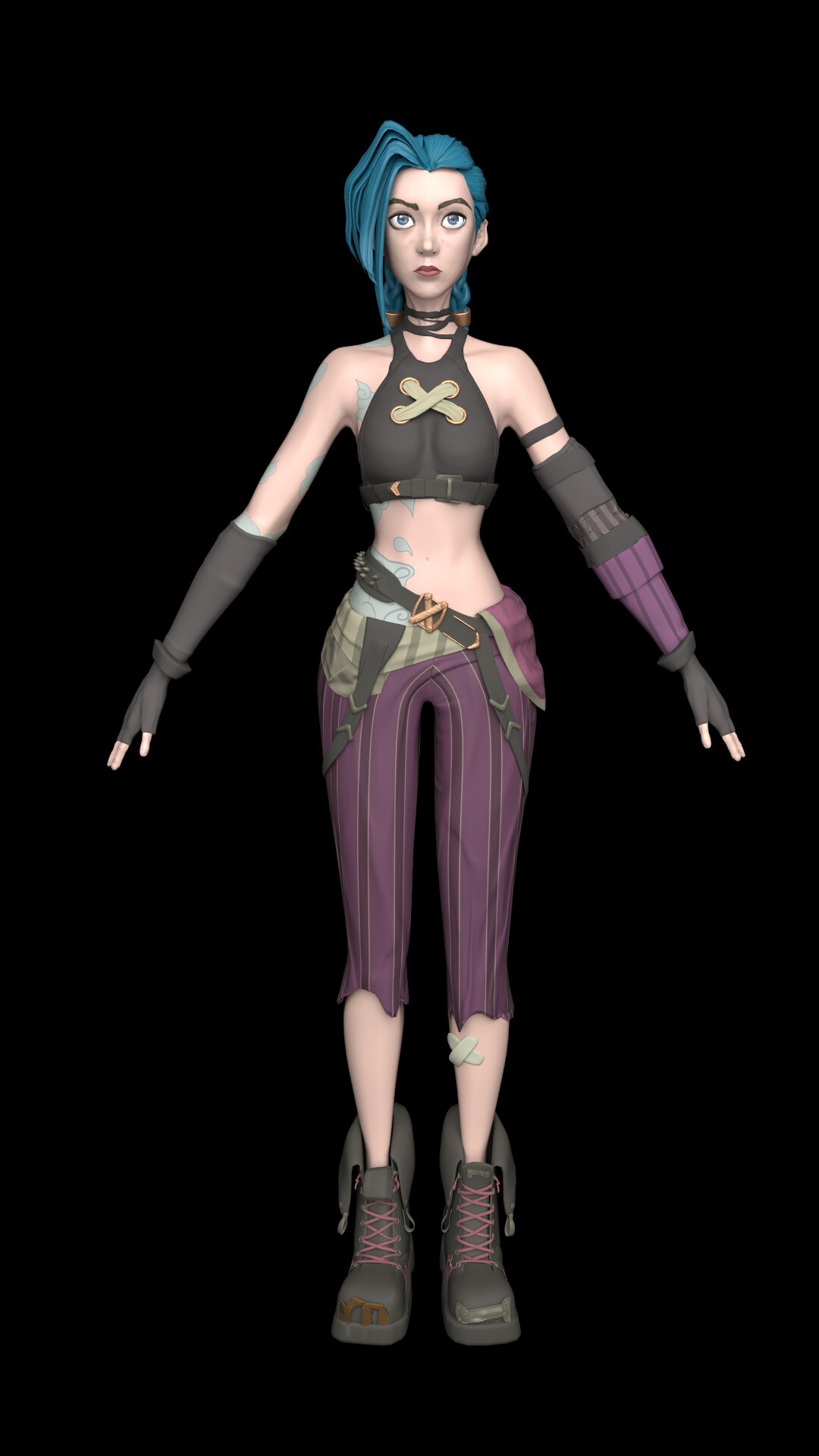 ArtStation - Jinx from Arcane