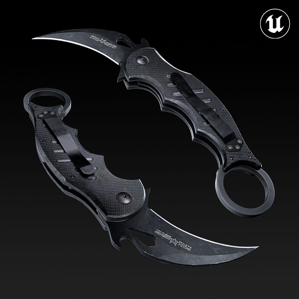 ArtStation - Karambit Fox Knife