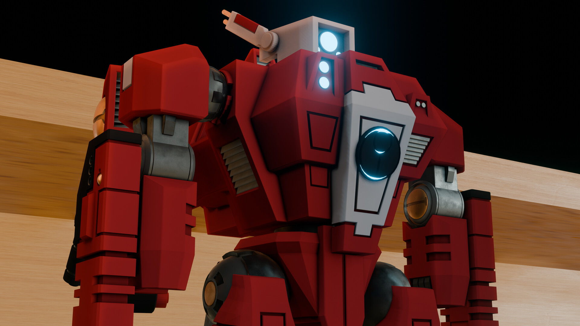 ArtStation - Tau Crisis Suit - Model and Rig