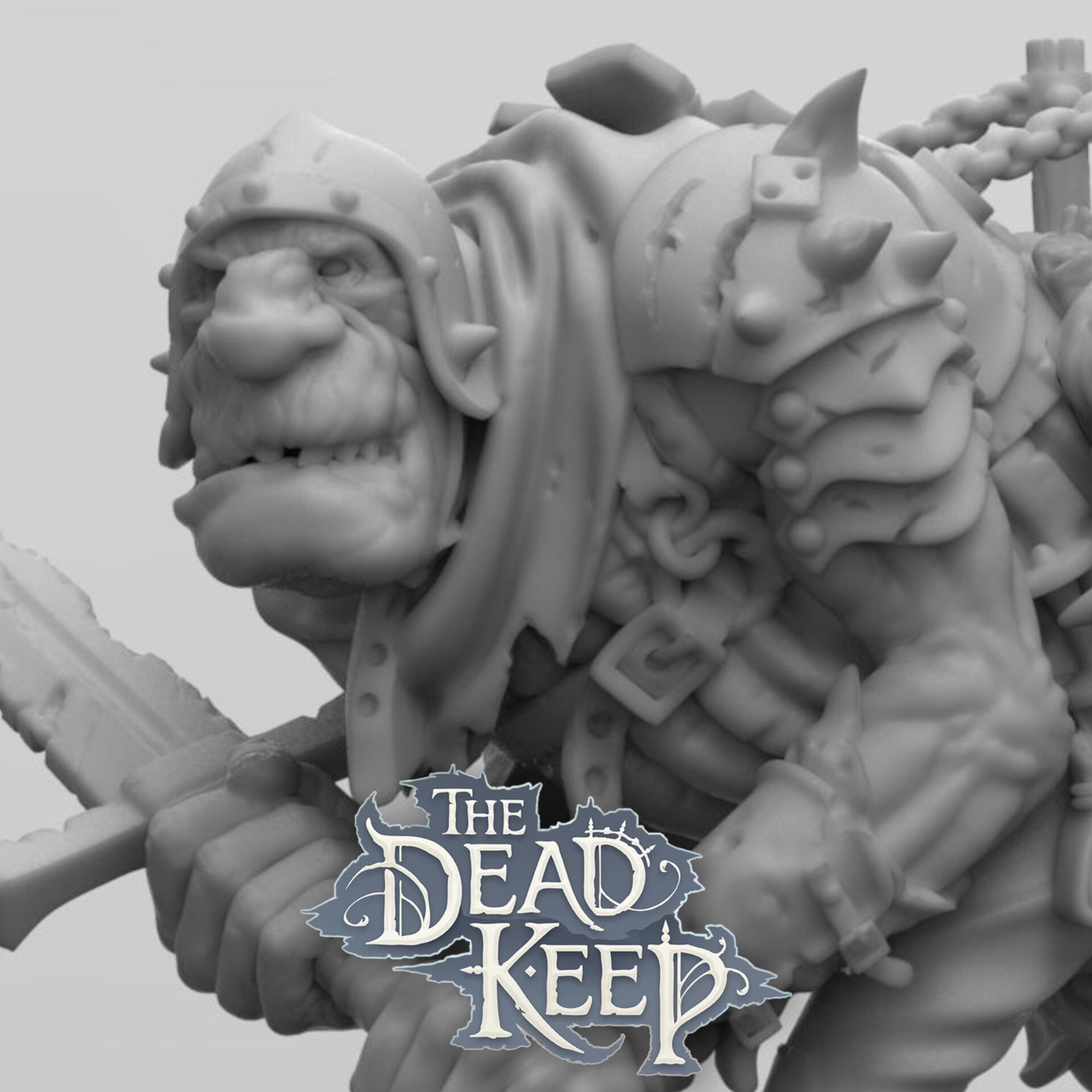 ArtStation - Will and Ned miniature - The Dead Keep