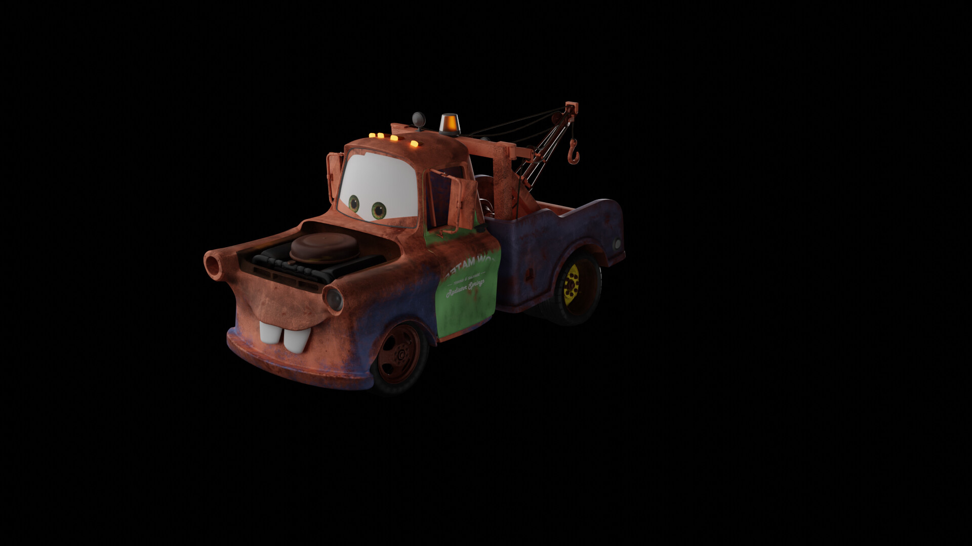 ArtStation - Tow Mater
