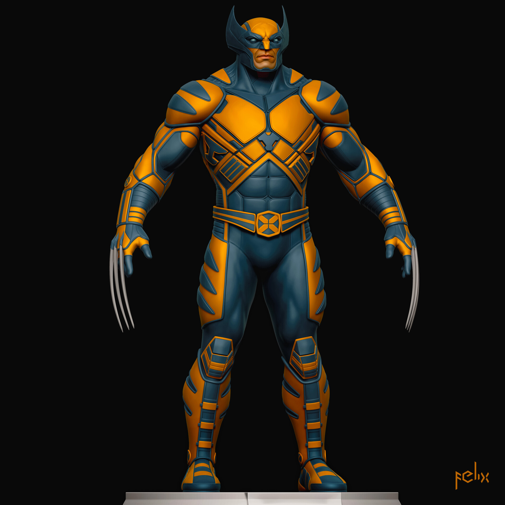 ArtStation - Wolverine-WIP