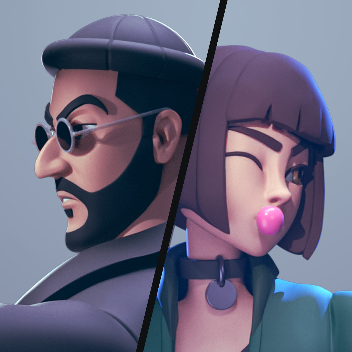 ArtStation - Leon & Matilda