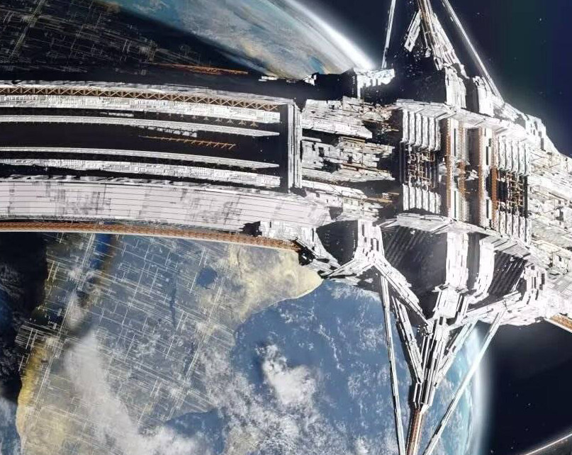 ArtStation - "Godzilla" International Space Station