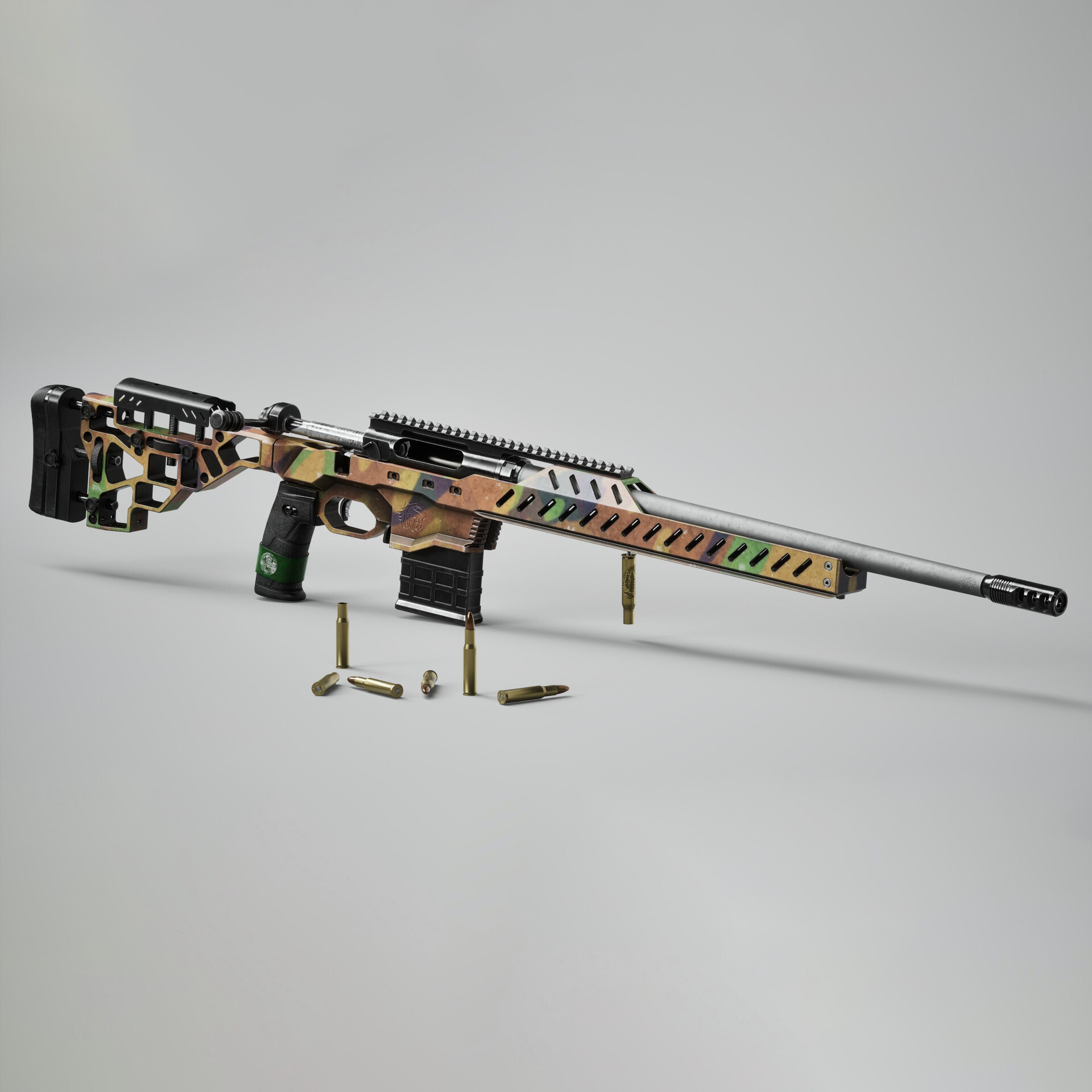 ArtStation - Rifle Used