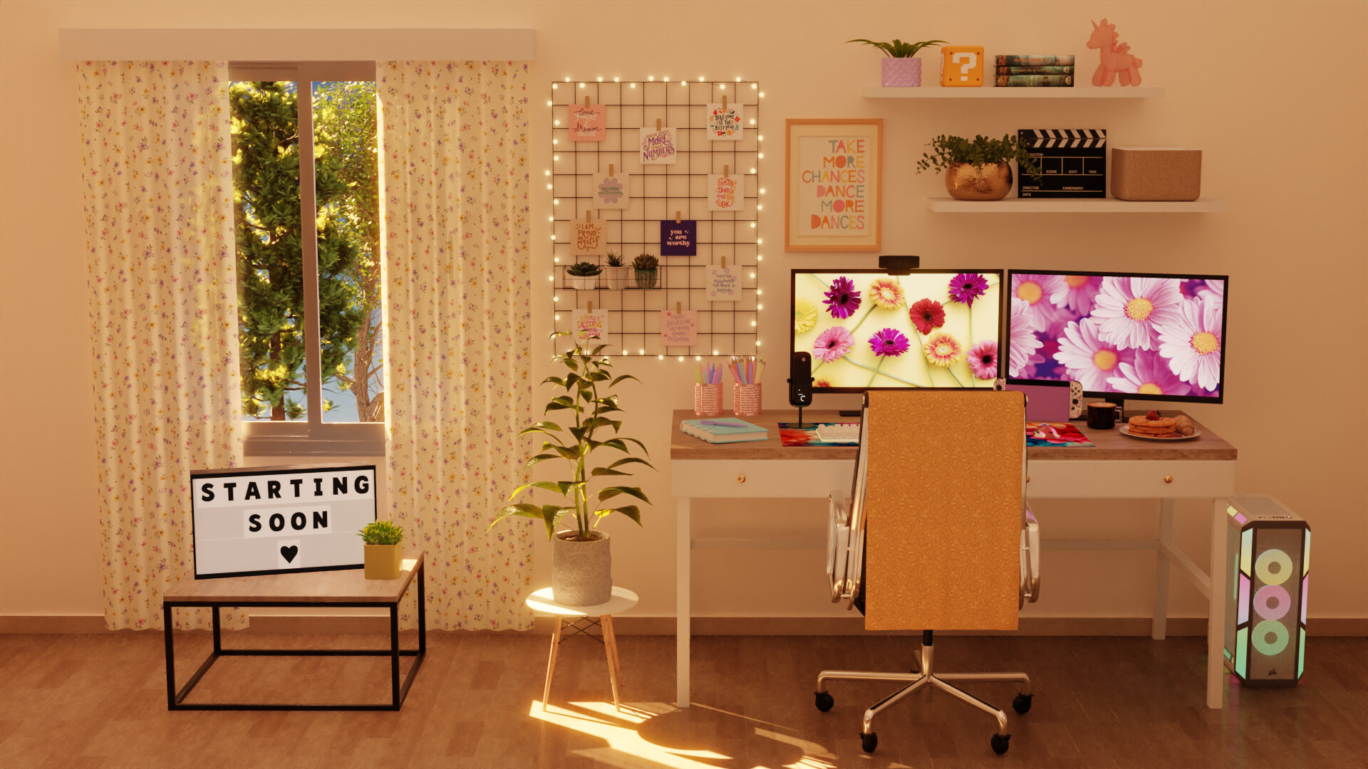 ArtStation - Cozy Starting/BRB/Ending/Offline screens for Twitch