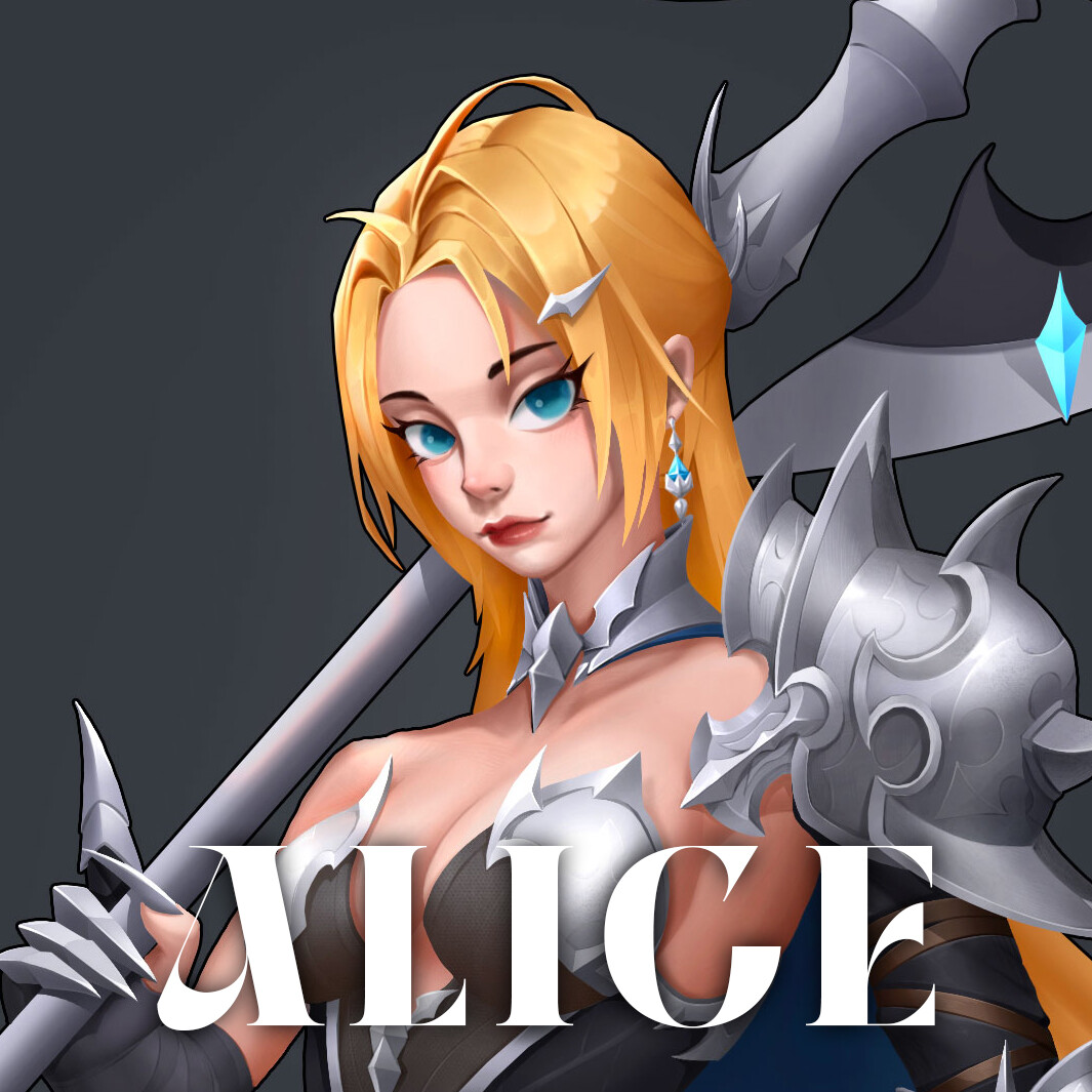 ArtStation - My OC "Alice"