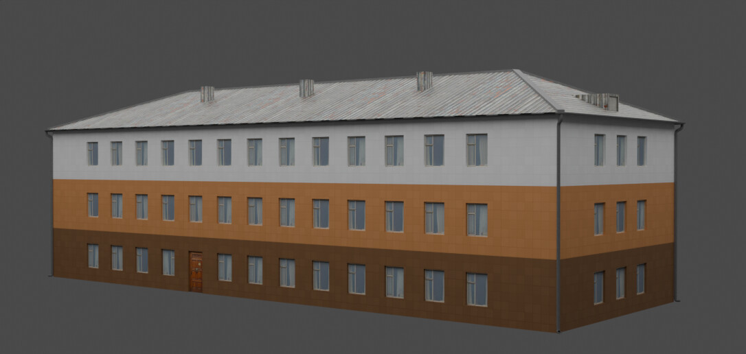 ArtStation - Barn (Low poly samp model)