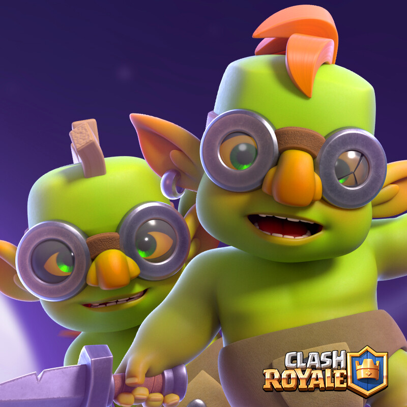 ArtStation - Baby Goblins - Clash Royale