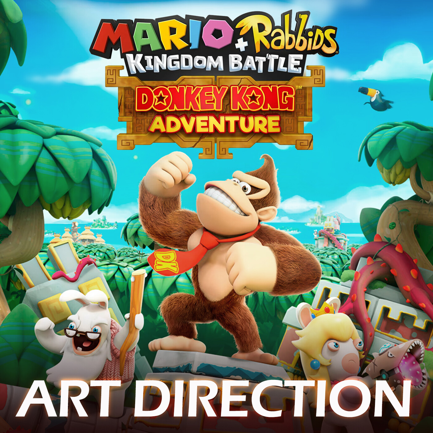 ArtStation - MARIO+RABBID KINGDOM BATTLE - DONKEY KONG ADVENTURE