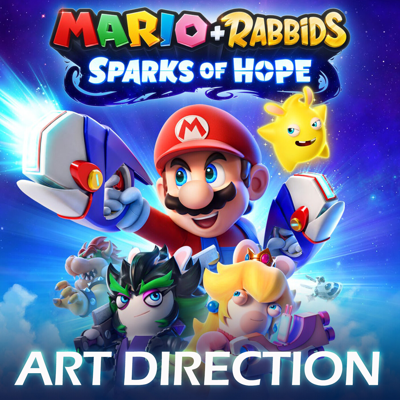 ArtStation - MARIO+RABBIDS SPARKS OF HOPE