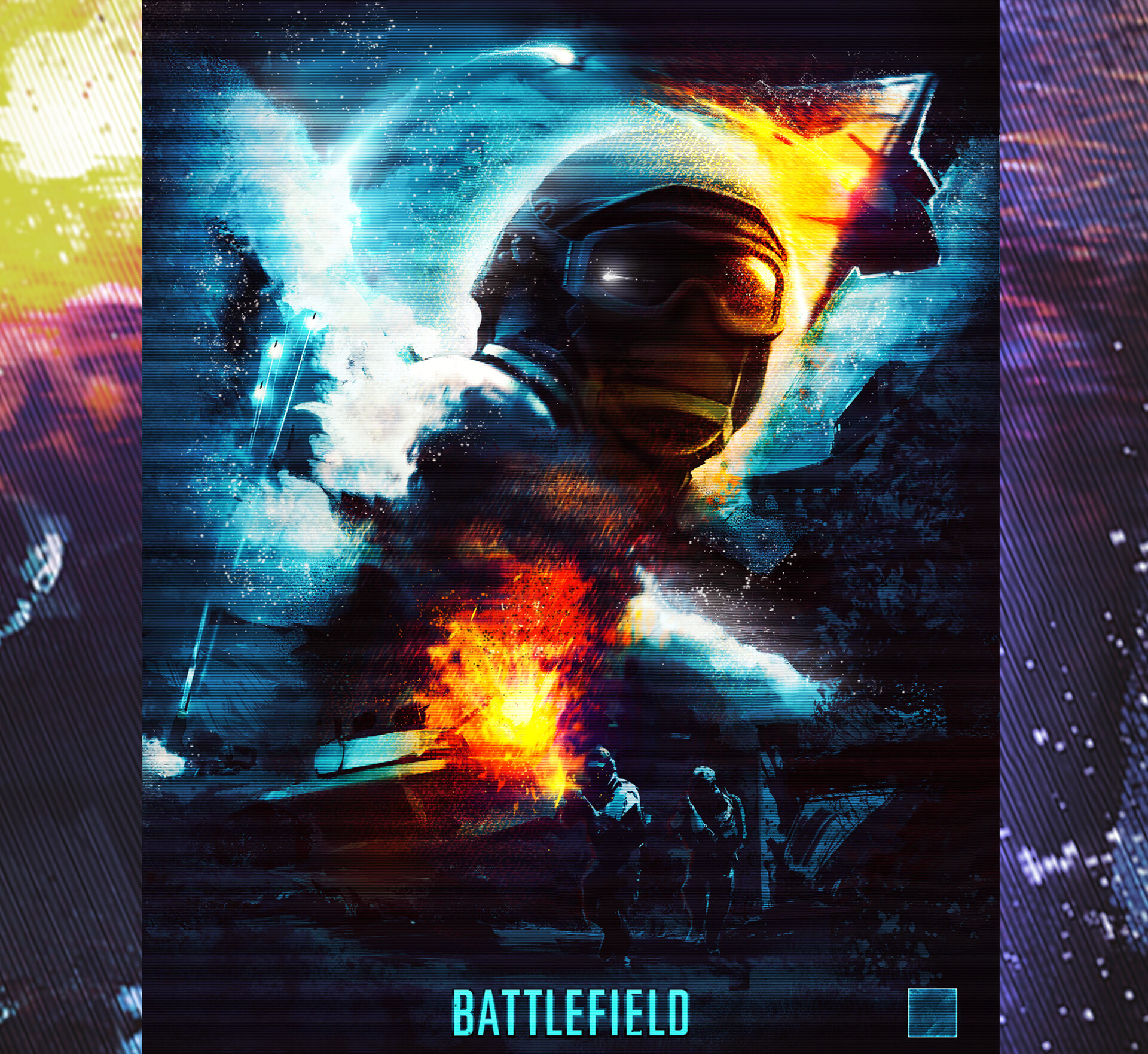 ArtStation - Battlefield Poster