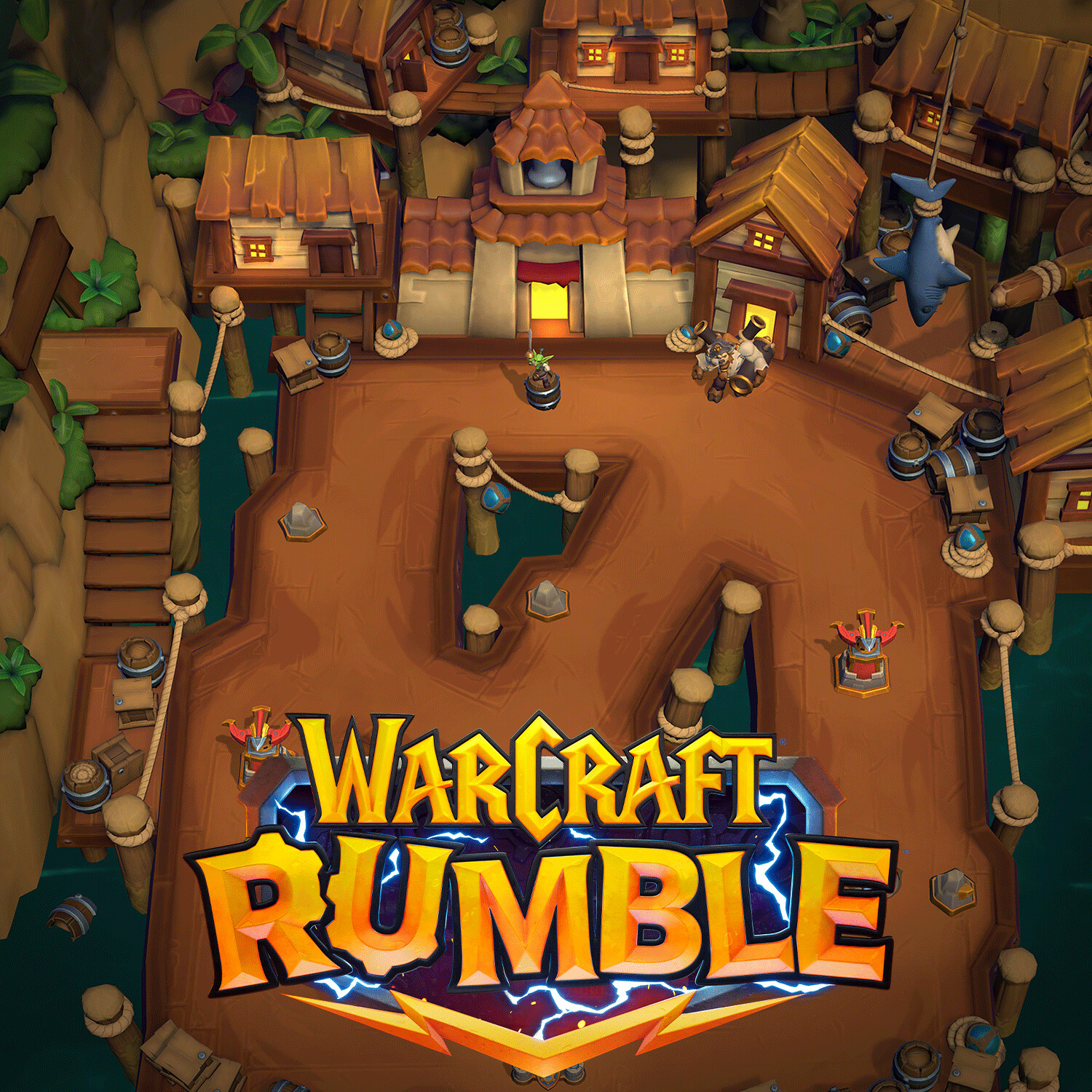 ArtStation - WarCraft Rumble Baron Revelgaz Map