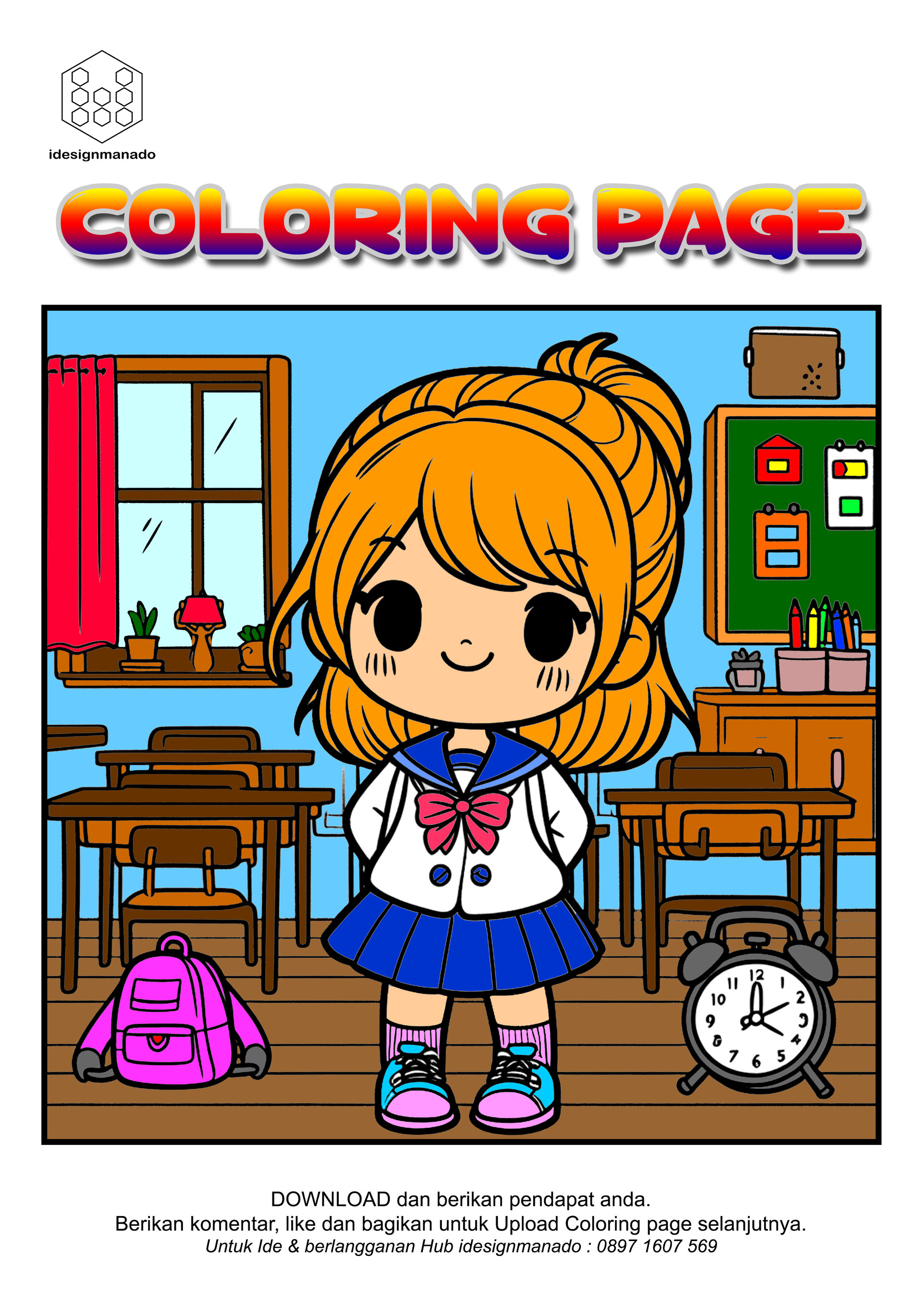 ArtStation - Kids school activity