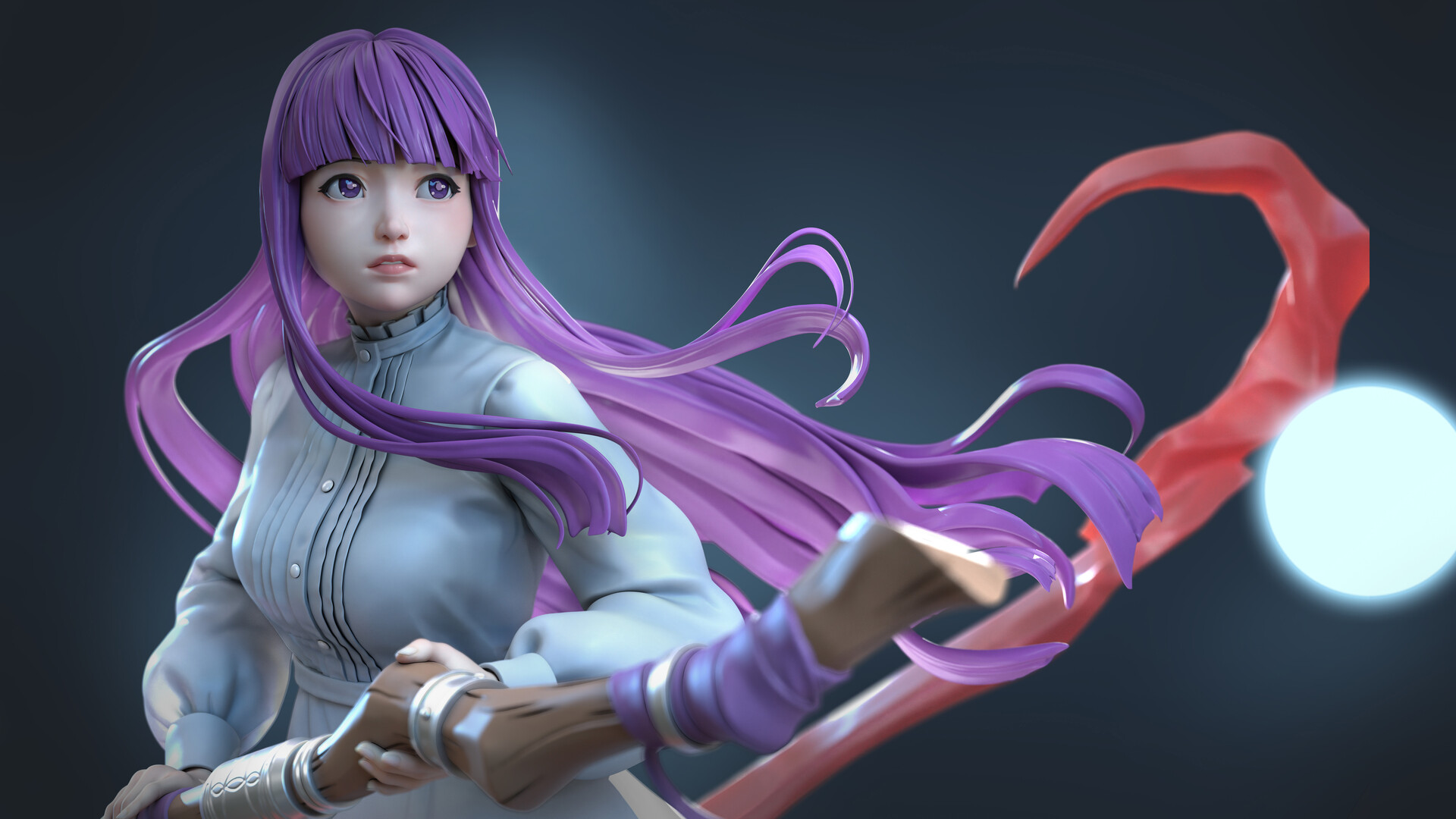 ArtStation - FERN - Frieren: Beyond Journey's End (Fan Art)