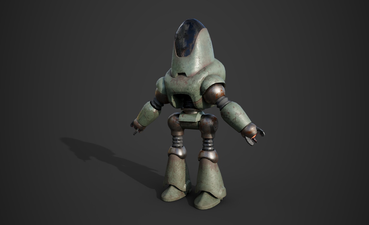 ArtStation - Fallout Protectron