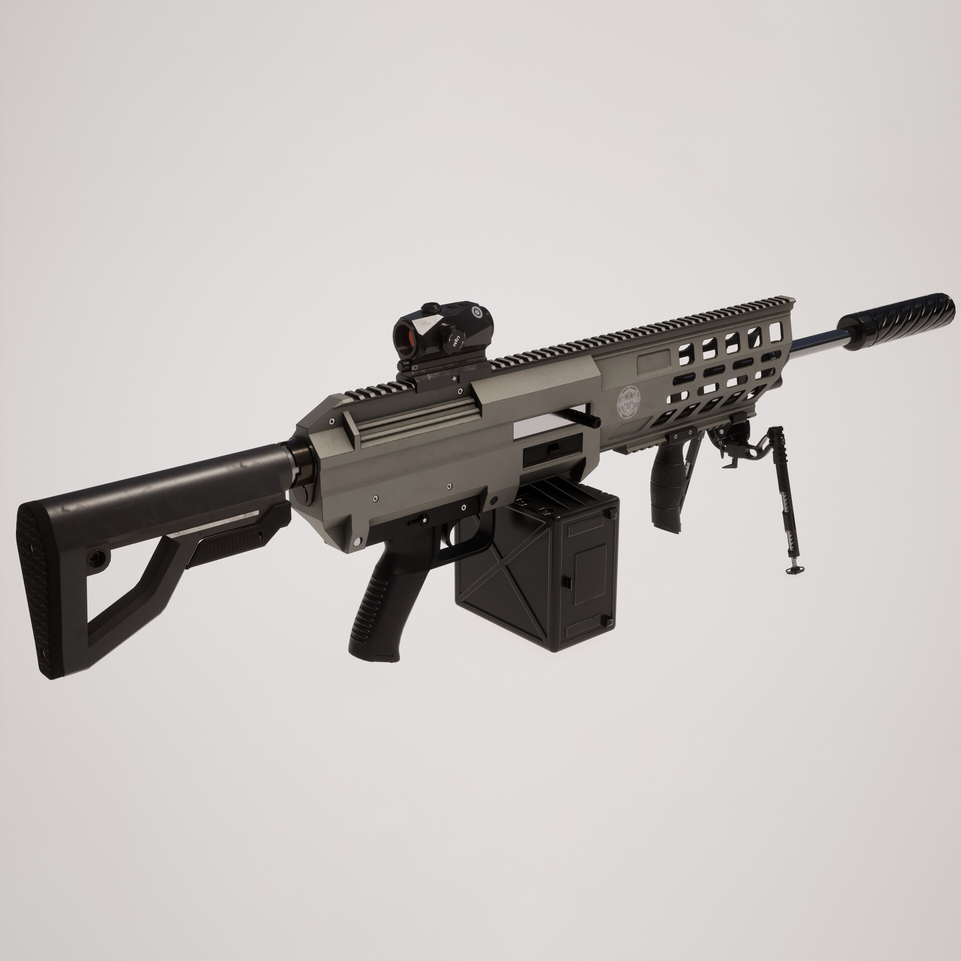 ArtStation - Machine gun