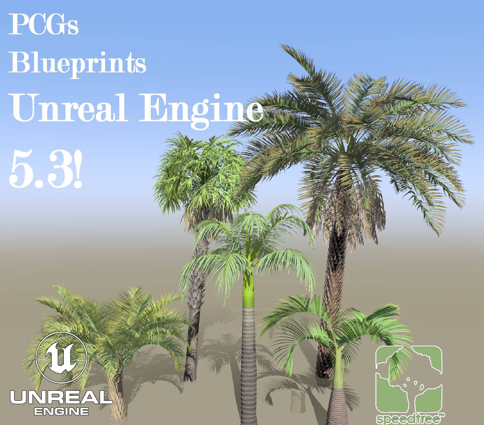 ArtStation - Palm Trees